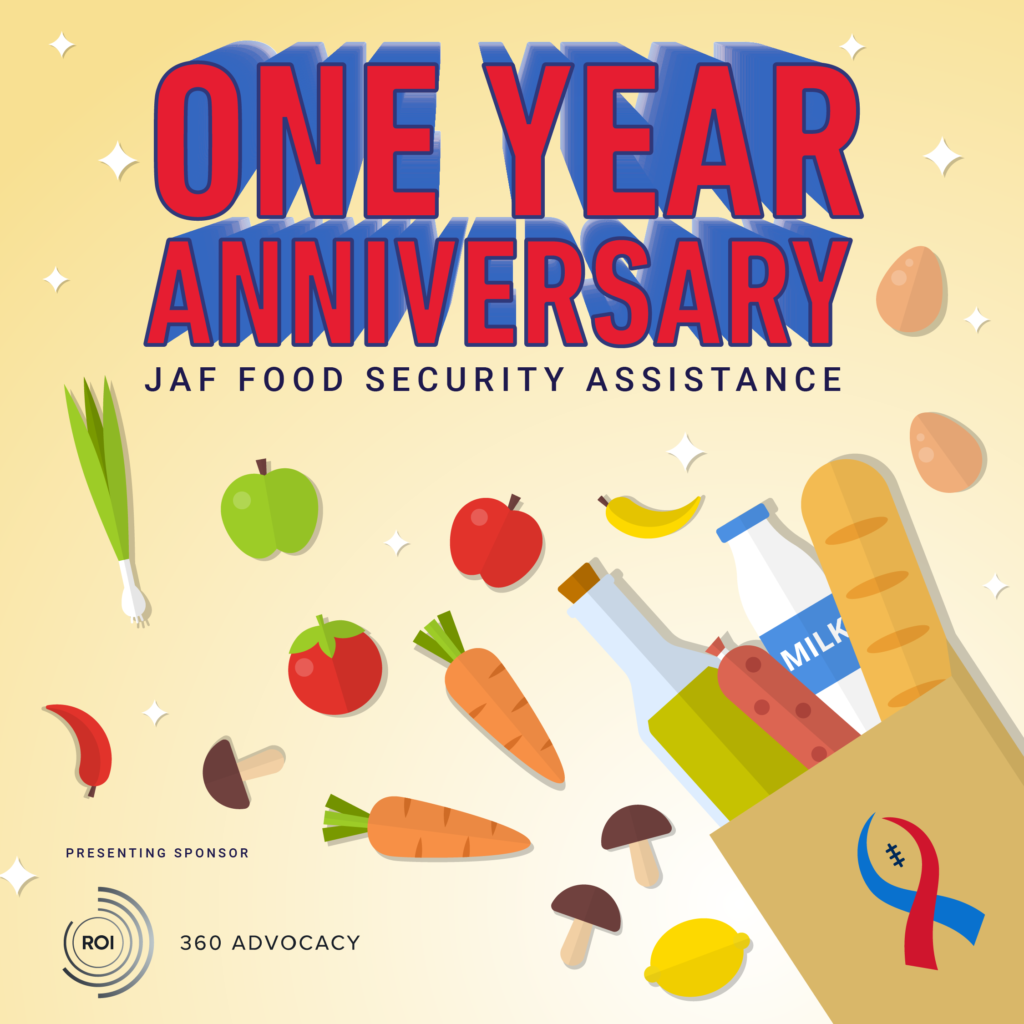 JAF’s Food Security Assistance Celebrates One Year of Helping Cancer ...